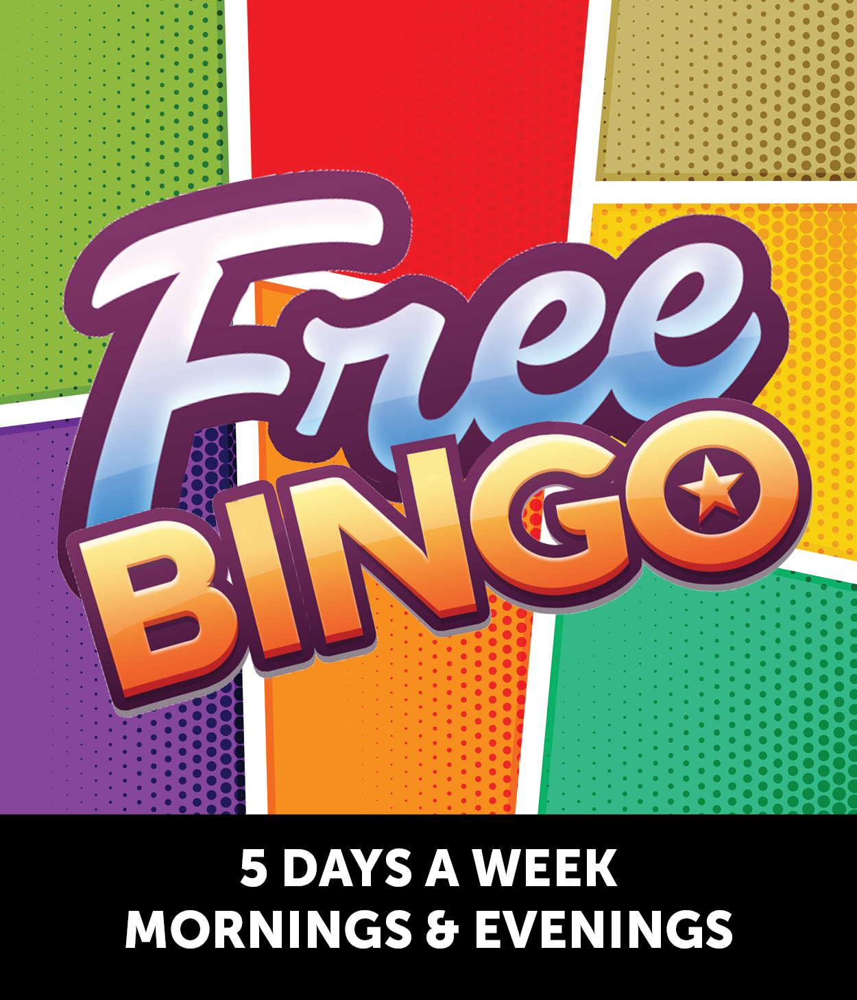 Weekly Promotions - Bingo, Raffles, Cash Prizes, Trivia Night & lots ...