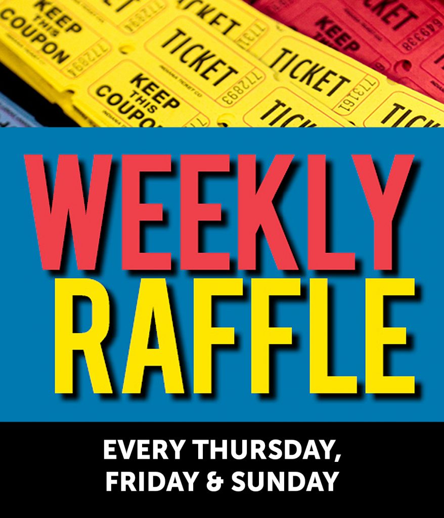 Weekly Promotions - Bingo, Raffles, Cash Prizes, Trivia Night & lots ...