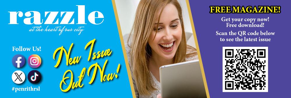 Razzle Magazine. Grab your copy today! at Penrith RSL ClubPenrith RSL