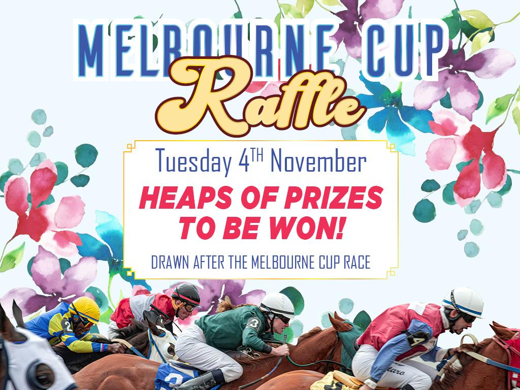 Melbourne Cup Raffle- Tuesday 4th November 2025 from 3pmPenrith RSL