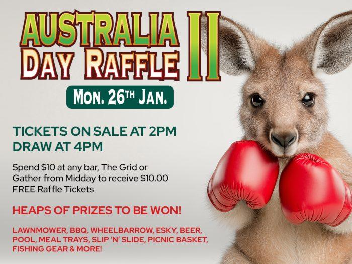 Australia Day Raffle 2 - Penrith RSLPenrith RSL